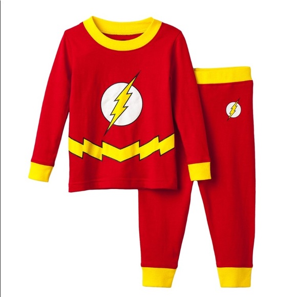 Pajamas | Boys Dc Comic The Flash 2 Piece Pajama Set Size 8 | Poshmark
